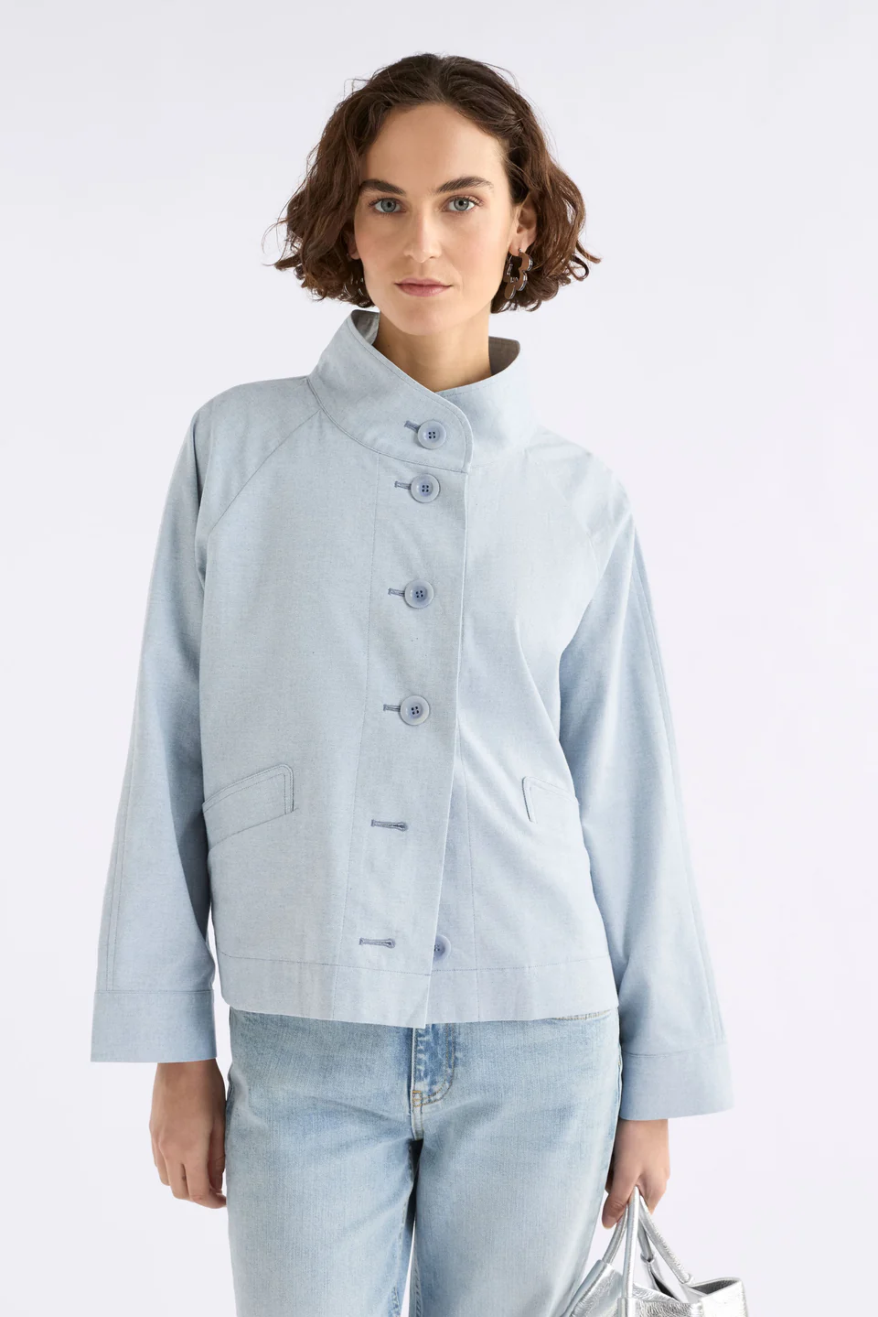 Elk Hanning Jacket - Lt Wash | Mookah