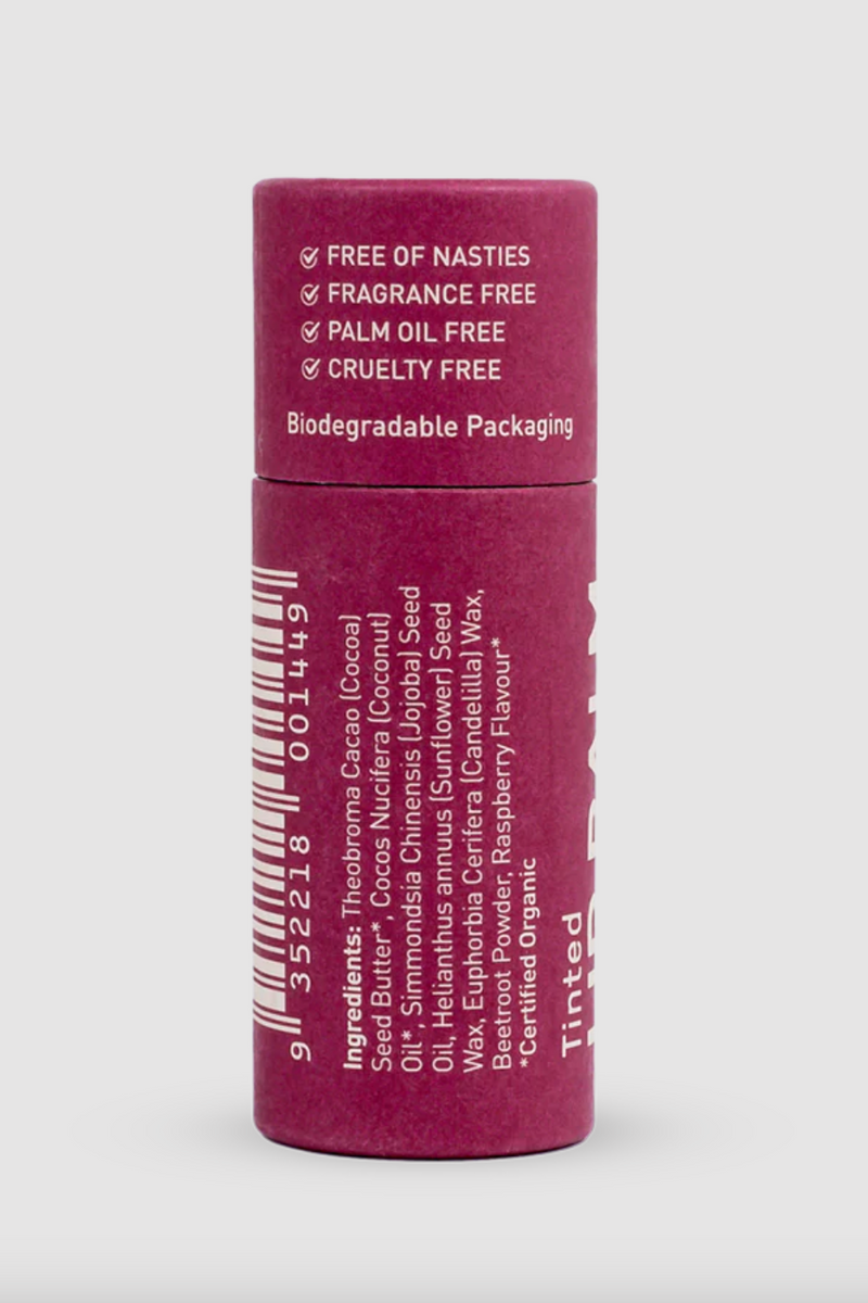 Noosa Basics Organic Lip Balm 15g - Raspberry | Shop @mookah.com.au – Mookah