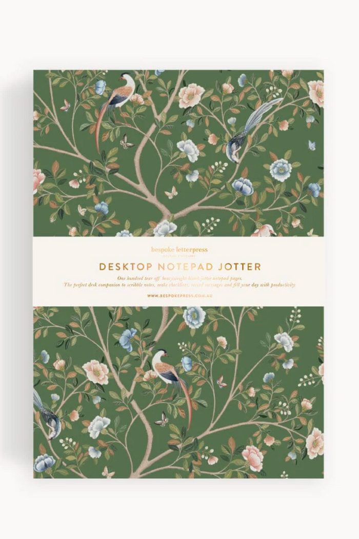 Notepad Desktop Jotter - Camellia Tree | Shop @mookah.com.au – Mookah